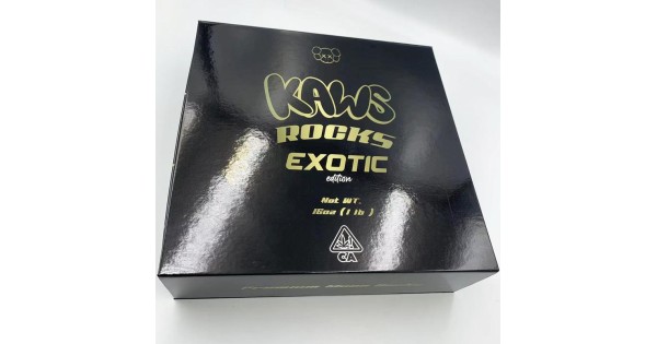 Kaws Moon Rocks Box (1 Oz Jar 16 Pack, Packaging Only)