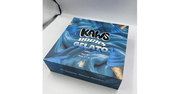 Kaws Moon Rocks Box (1 Oz Jar 16 Pack, Packaging Only)