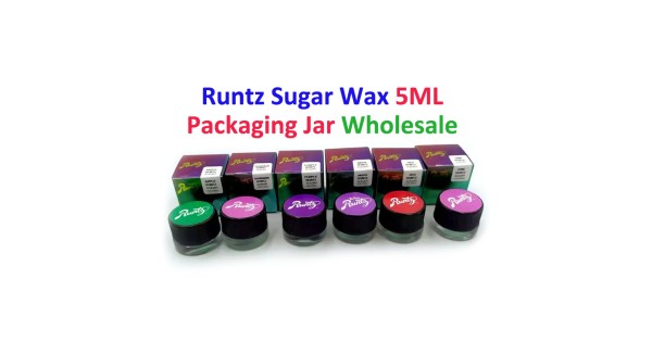 Runtz Sugar Wax 5ML Packaging Jars Wholesale