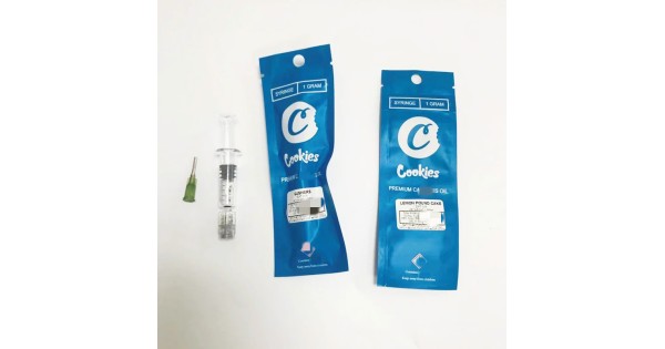 Empty Distillate Syringe with Cookies Packaging Wholesale