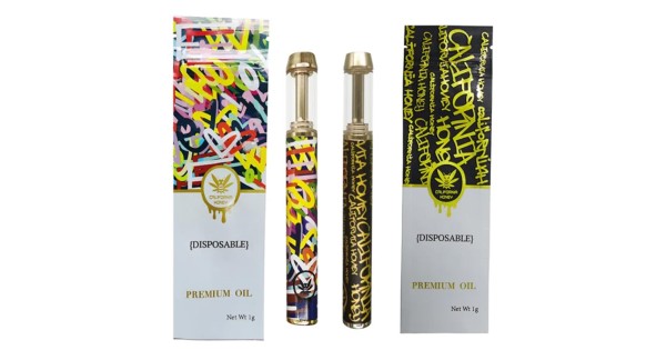 California Honey Vape Pen 1g (with Mylar Bag Packaging)