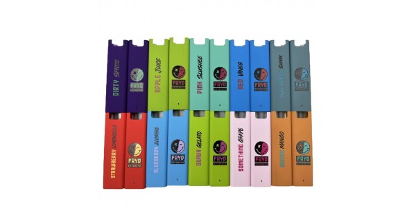 Fryd Carts Empty, Fryd Disposable Packaging (Newest Flavors)