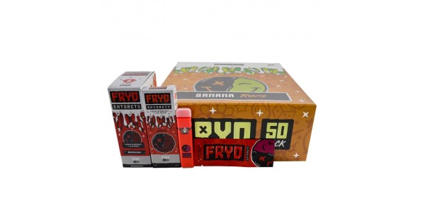 Fryd Carts Empty, Fryd Disposable Packaging (Newest Flavors)