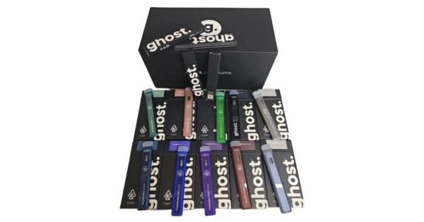 Ghost Weed Pen, Empty 1g THC Disposable Carts