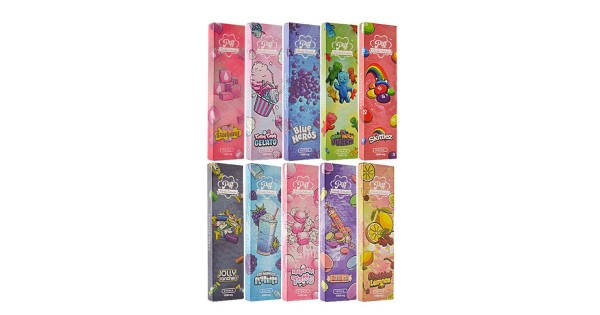 Piff Empty Carts, Candy Edition and Piff Live Resin Edition