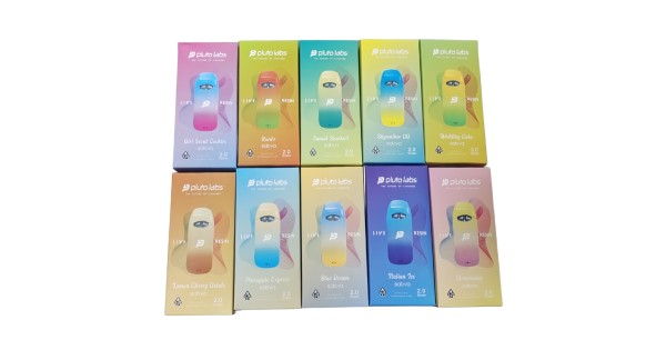 Pluto Labs Disposable Vape Pen, 2 Gram Empty Carts