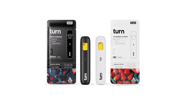 Turn Disposable Vape Pen, Turn Up & Turn Down Disposable