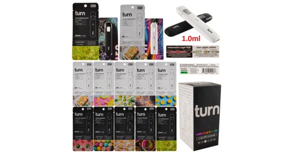 Turn Disposable Vape Pen, Turn Up & Turn Down Disposable