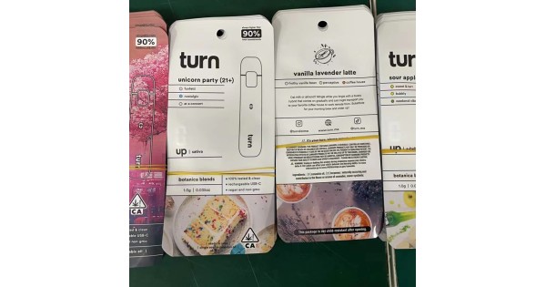 Turn Disposable Vape Pen, Turn Up & Turn Down Disposable