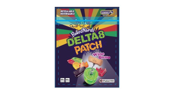 Delta 8 Patch Kids Mylar Bag 500mg / 1000mg