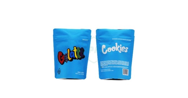 Cookies Weed Bags 3.5 grams Mylar Bags with Stickers