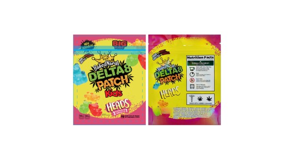 Delta 8 Patch Kids Mylar Bag 500mg / 1000mg