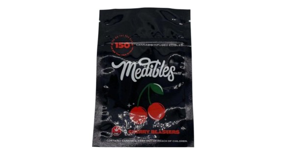 Medibles Gummies Mylar Bags, For 150mg THC Infused Edibles