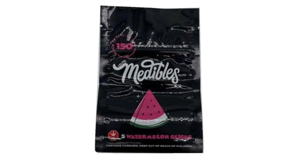 Medibles Gummies Mylar Bags, For 150mg THC Infused Edibles