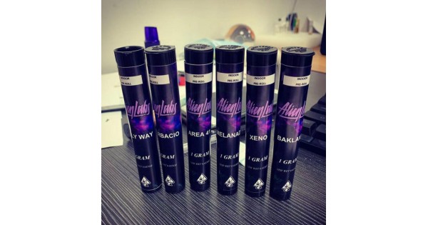 Alien Labs 1 Gram Pre-roll Joint Packaging Tubes Wholesale
