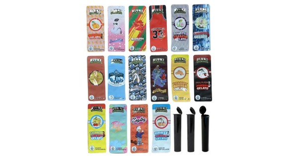 Backpack Boyz 2g Pre Roll Blunt Tubes and Mylar Bags
