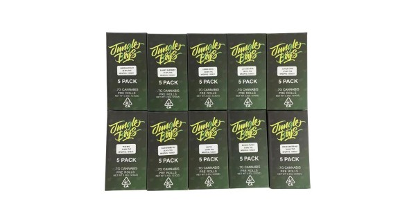Jungle Boys 5 Pack Pre Roll Joint Case