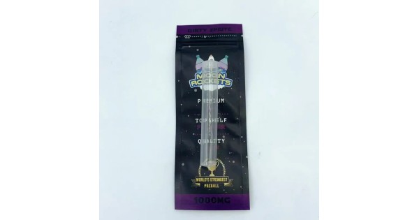 Moon Rockets Kief Pre Roll Packaging Tubes